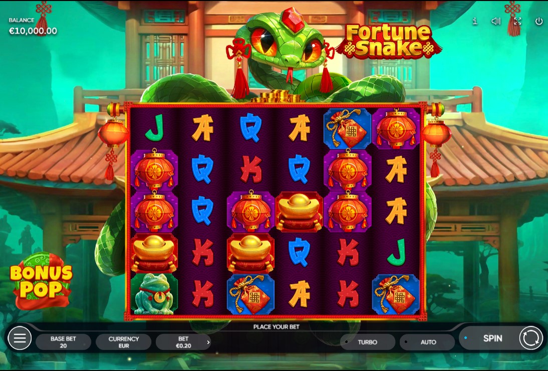 Fortune Snake Slot by Endorphina at Spinoxy.com